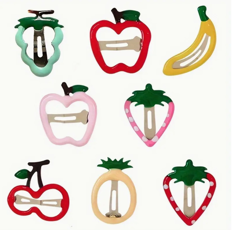 Fruit Snap Clip Set – Nova + Rosie Accessories