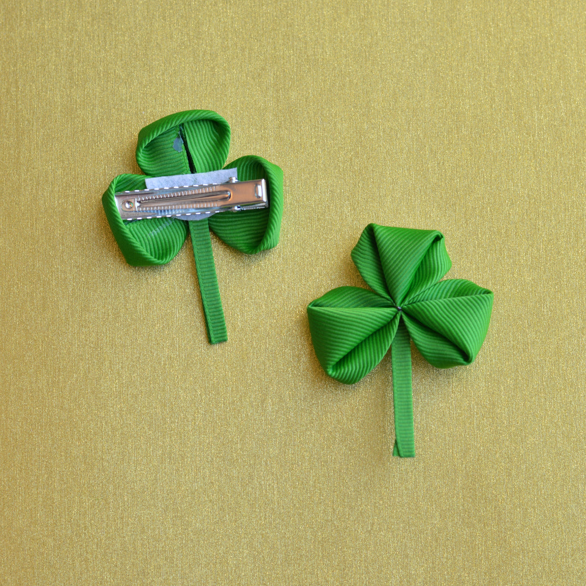 Clover Ribbon Pigtail Set – Nova + Rosie Accessories